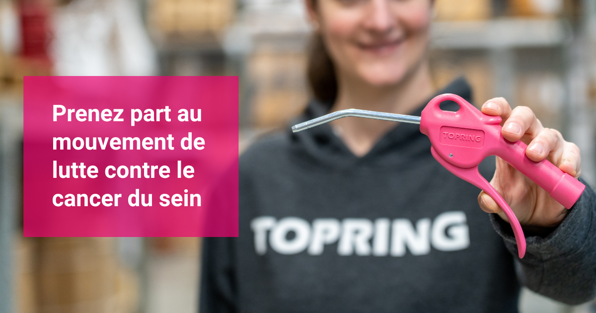 Une soufflette rose pour la cause